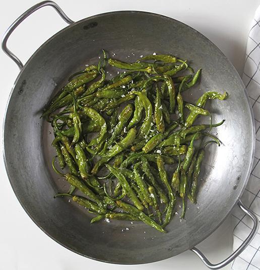 Piparras fritas - Aceitunas Lorente
